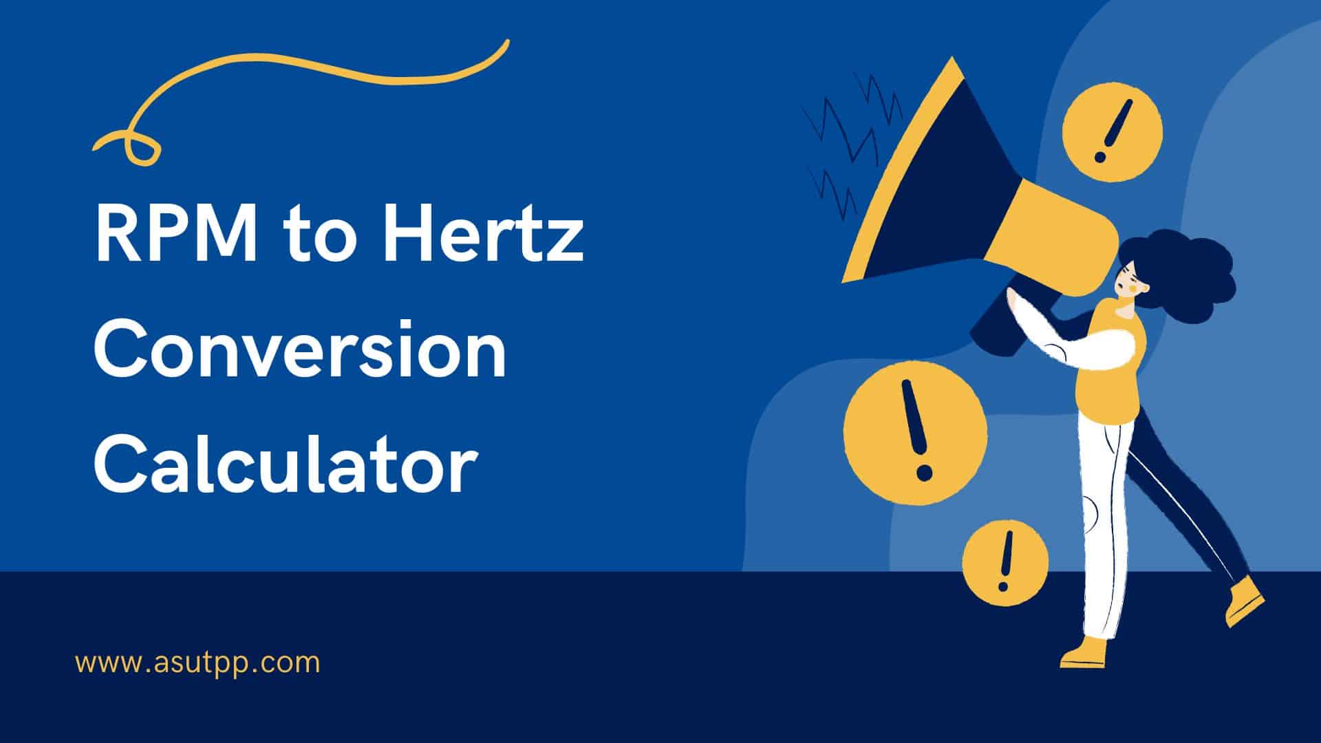 Convert RPM To Hz With Our Precision Calculator